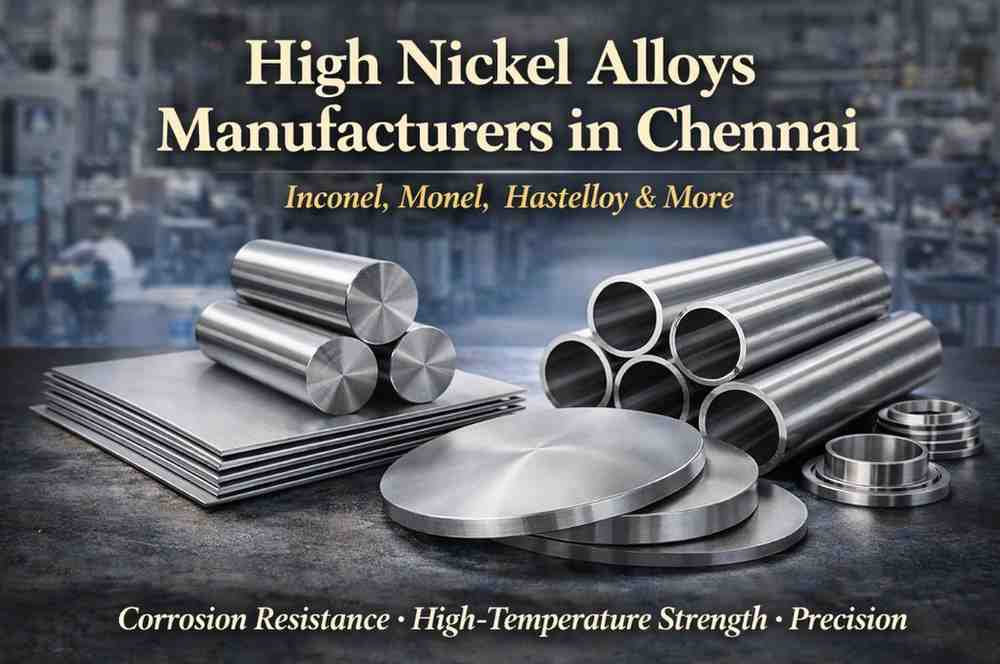 High Nickel Alloys Manufacturers in Chennai Reliable Materials for ...